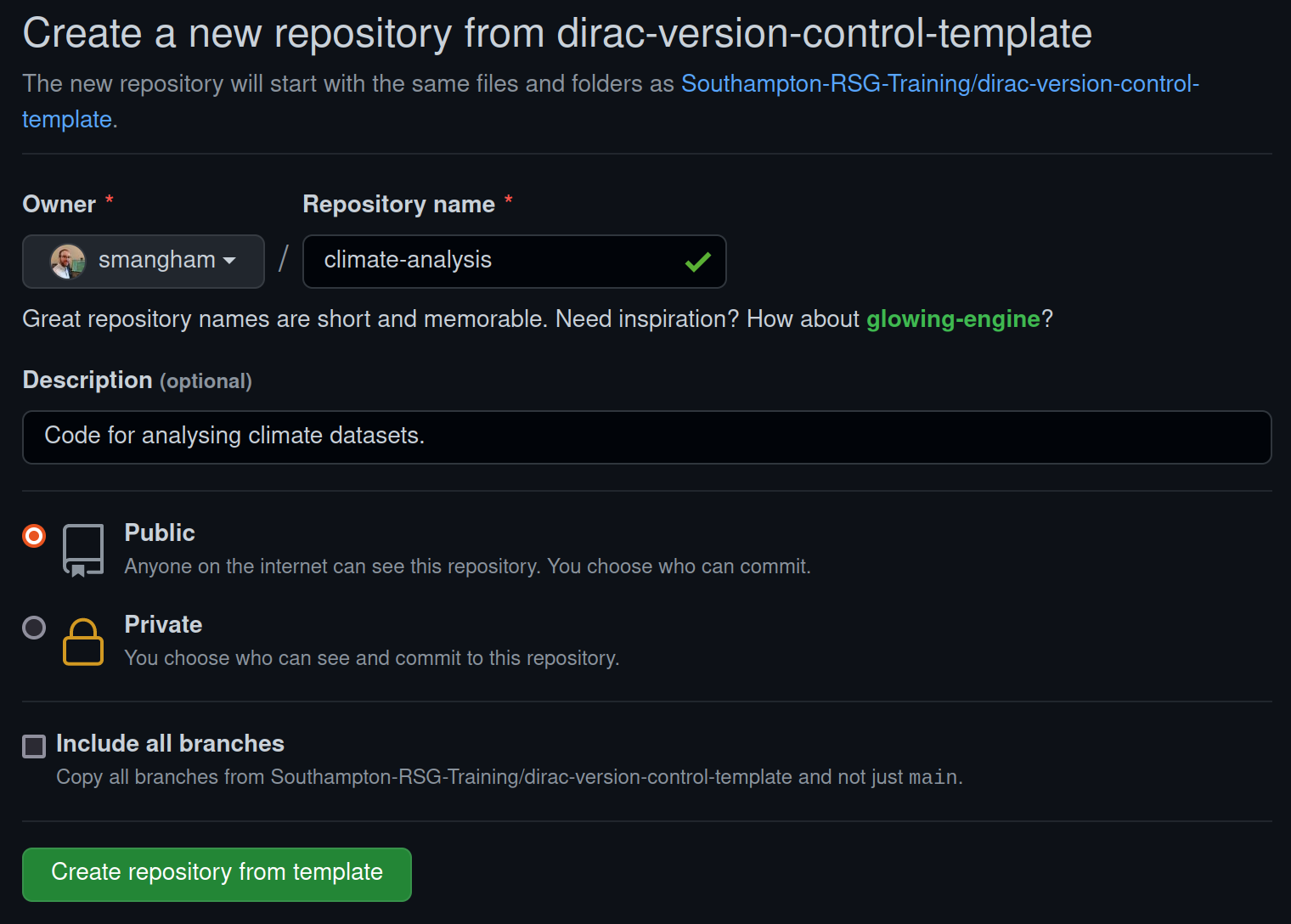 Using a Repository – DiRAC Essentials Course (pre-alpha)